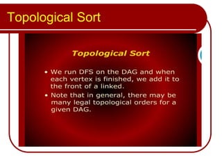 Topological sort | PPT