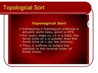 Topological sort | PPT