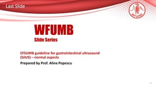 Wfumb slideseries guis normal aspects | PPT