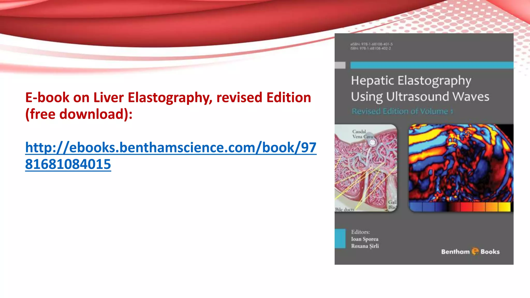 Wfumb slideseries liver elastography | PPTX