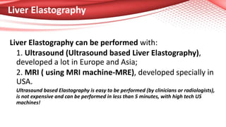Wfumb slideseries liver elastography | PPTX