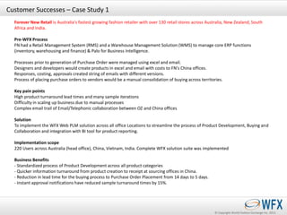 Wfx Company Profile | PPT