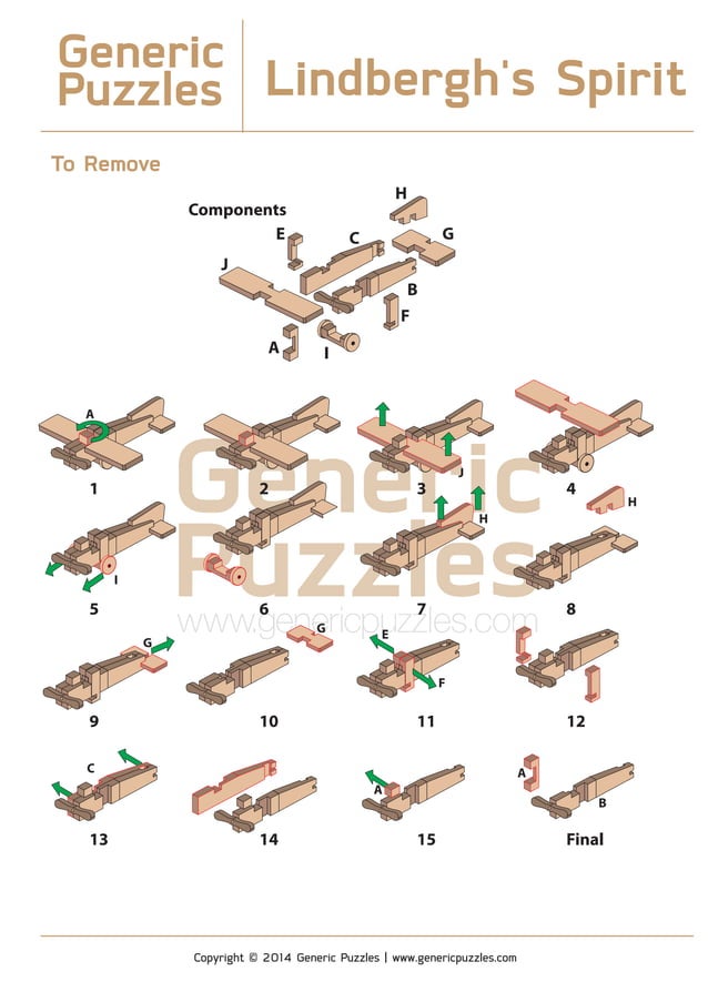 Generic Puzzles Solution - Lindbergh's Spirit 6" | PDF