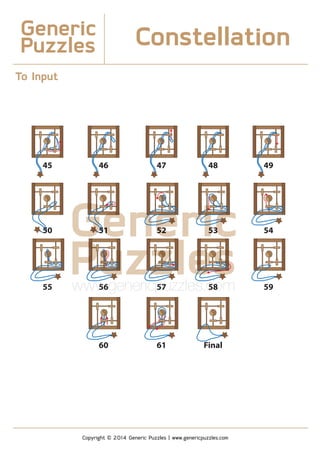 Generic Puzzles Solution - Constellation 5.5" | PDF