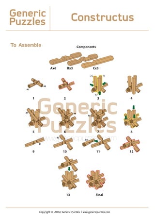 Generic Puzzles Solution - Constructus 4" | PDF