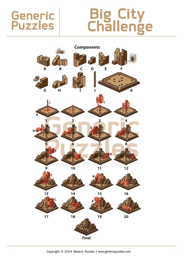 Generic Puzzles Solution - Big City Challenge 4.75" | PDF | Games and ...