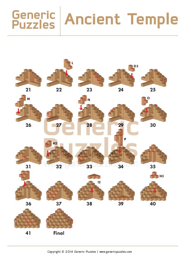 Generic Puzzles Solution - Ancient Temple 6"