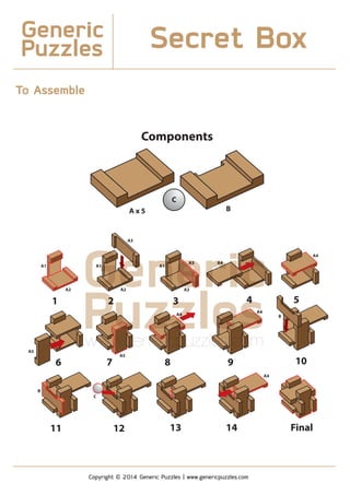 Generic Puzzles Solutions - Secret Box | PDF
