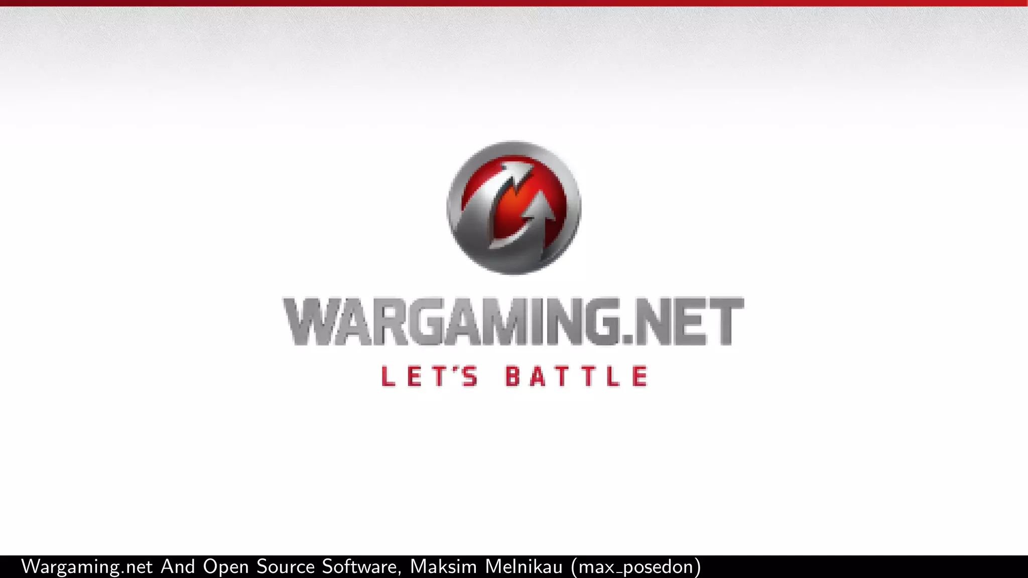 Wargaming.net и Open Source | PDF