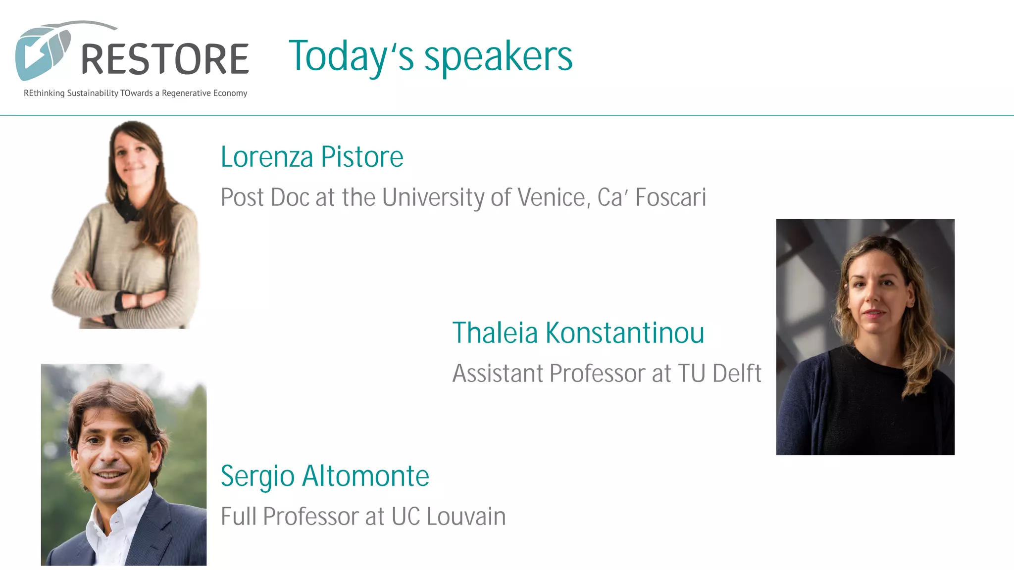 WG 4 Presentations: Rethinking technologies | PPT