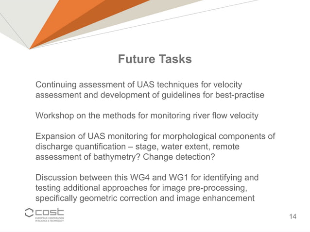 HARMONIOUS - 3D reconstruction and Stream flow monitoring | PPT