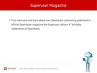 Iran OpenStack Community | PDF