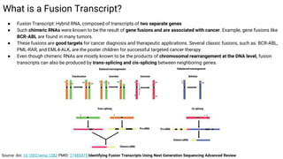 RNA fusion transcripts | PPT
