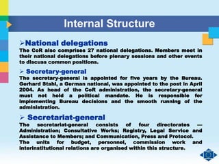 Committee of the Regions | PPT | Civic affairs | Politics