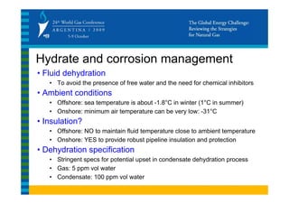 Wgc 2009 shtokman flow assurance rev07_no_backup | PDF