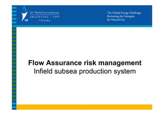 Wgc 2009 shtokman flow assurance rev07_no_backup | PDF