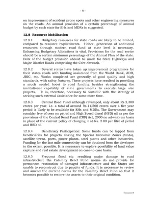 Government of India Ministry of Road Transport & Highways | PDF