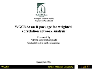 WGCNA: an R package for weighted correlation network analysis | PDF