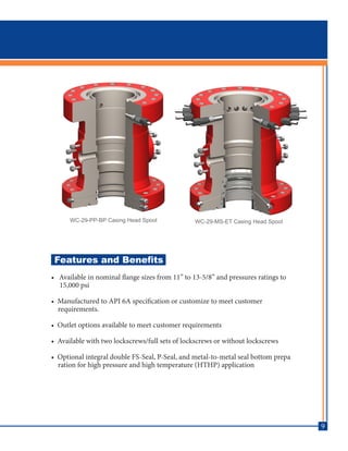 SPII Compact Wellhead - Worldwide Oilfield Machine Inc. | PDF