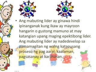 Leadership Training (Filipino) | PDF
