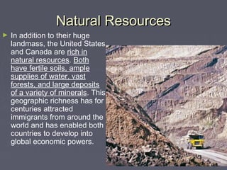 W geo unit 2 landforms and resources us, canada | PPT