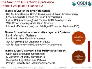 WGISS 41 Meeting GSDI Presentation | PPT
