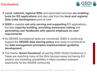 WGISS 41 Meeting GSDI Presentation | PPT