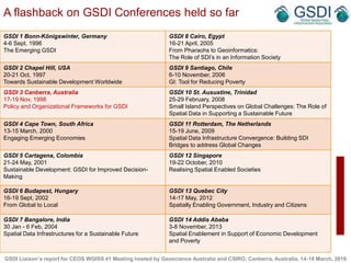WGISS 41 Meeting GSDI Presentation | PPT