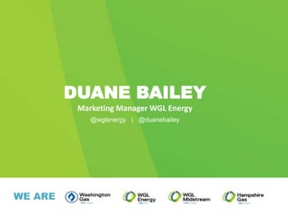 WGL Energy Social Media Thought Leadership | PPTX