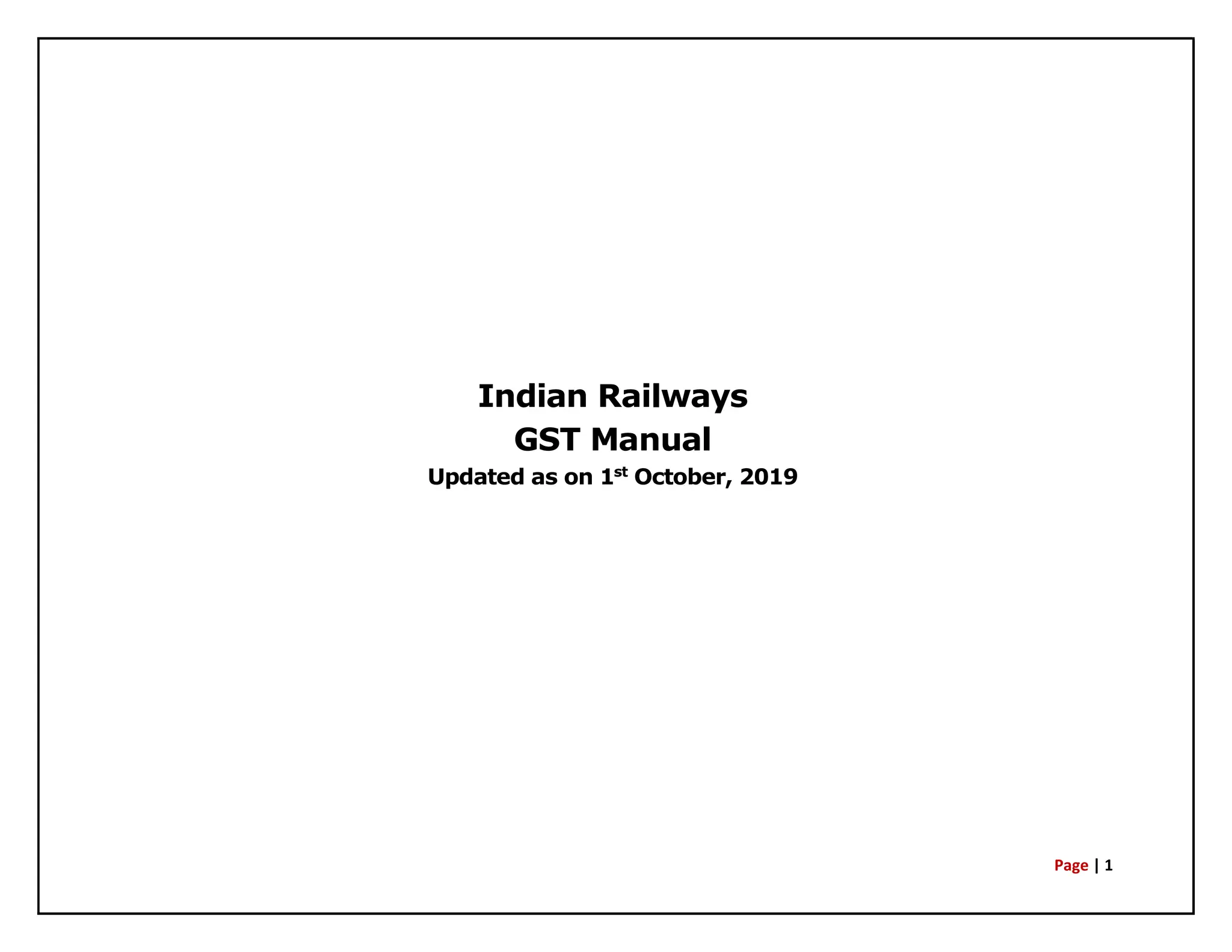 GST_Manual for beginners updated version | PDF