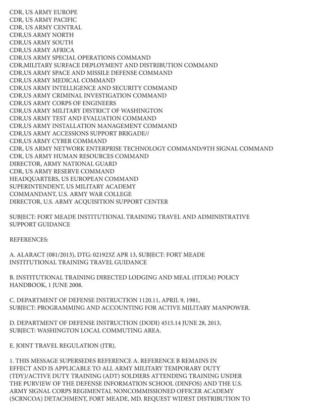 CCoE NCOA Detachment Student Welcome Guide (March, 2016) | PDF ...