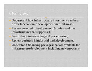 Infrastructure Investment for Economic Development | PDF
