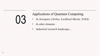Quantum Computing Primer - Future of Scientific Computing: Opportunities for Disruptive Business ...