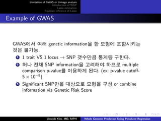 Whole Genome Regression using Bayesian Lasso | PDF | Genetics | Science