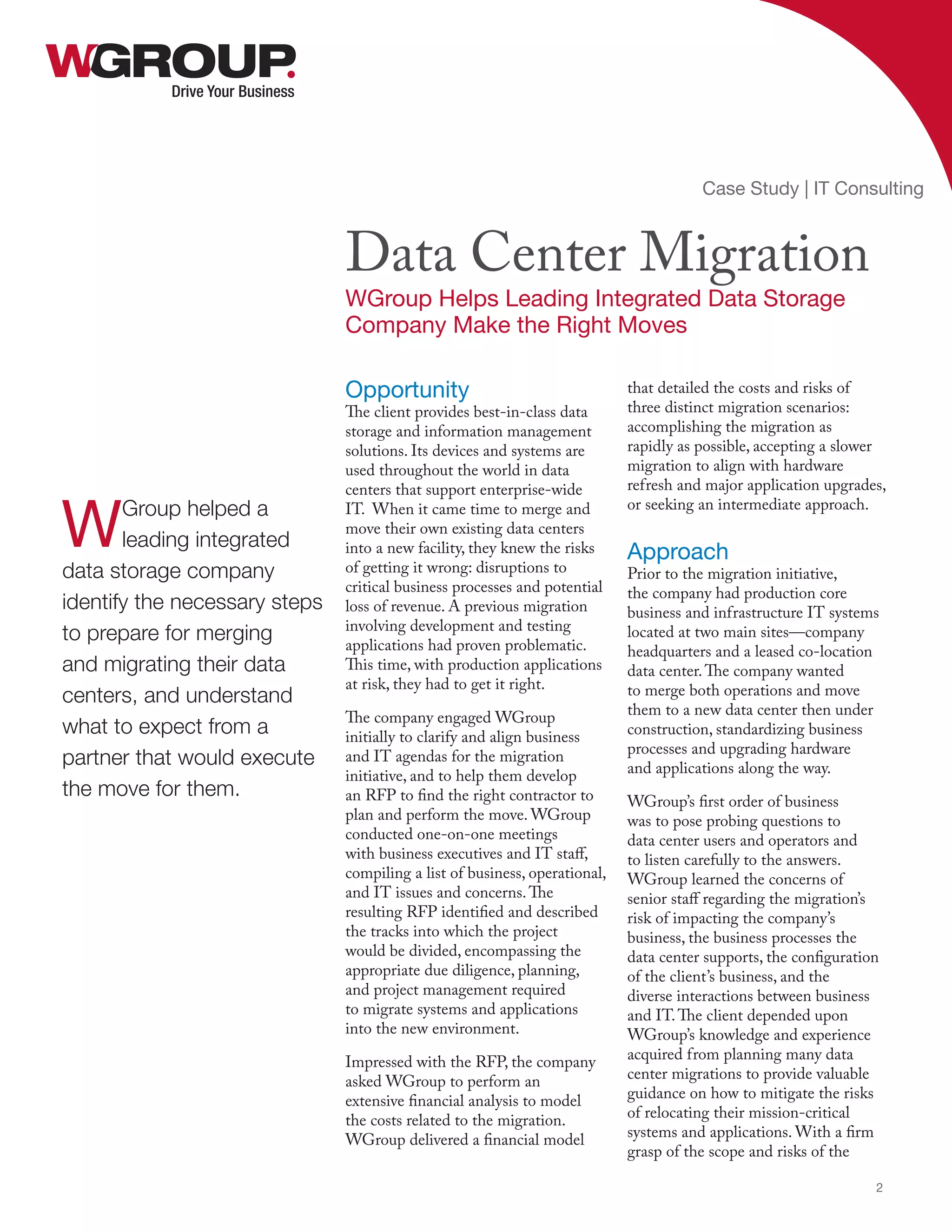 Data center migration | PDF