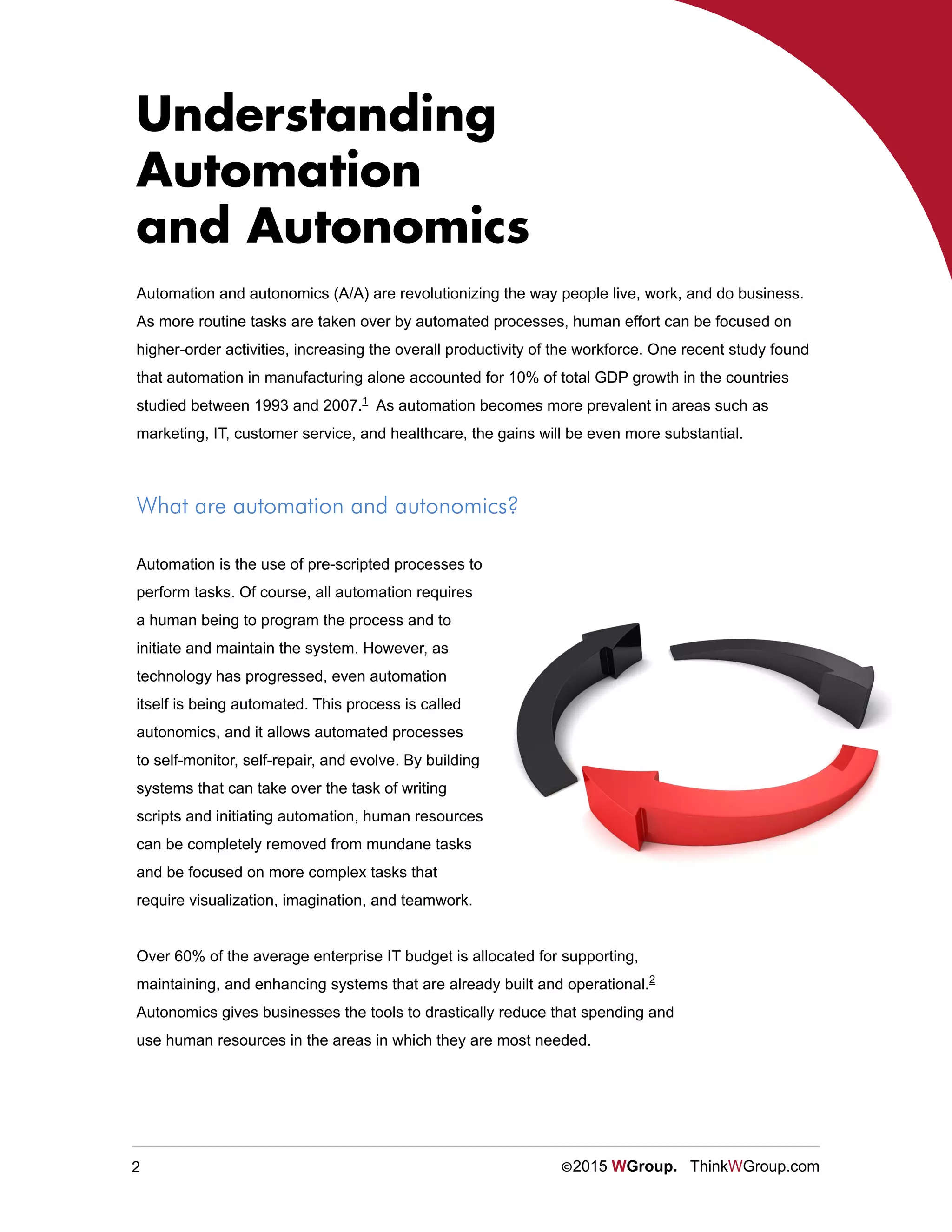 Understanding Automation and Autonomics | PDF