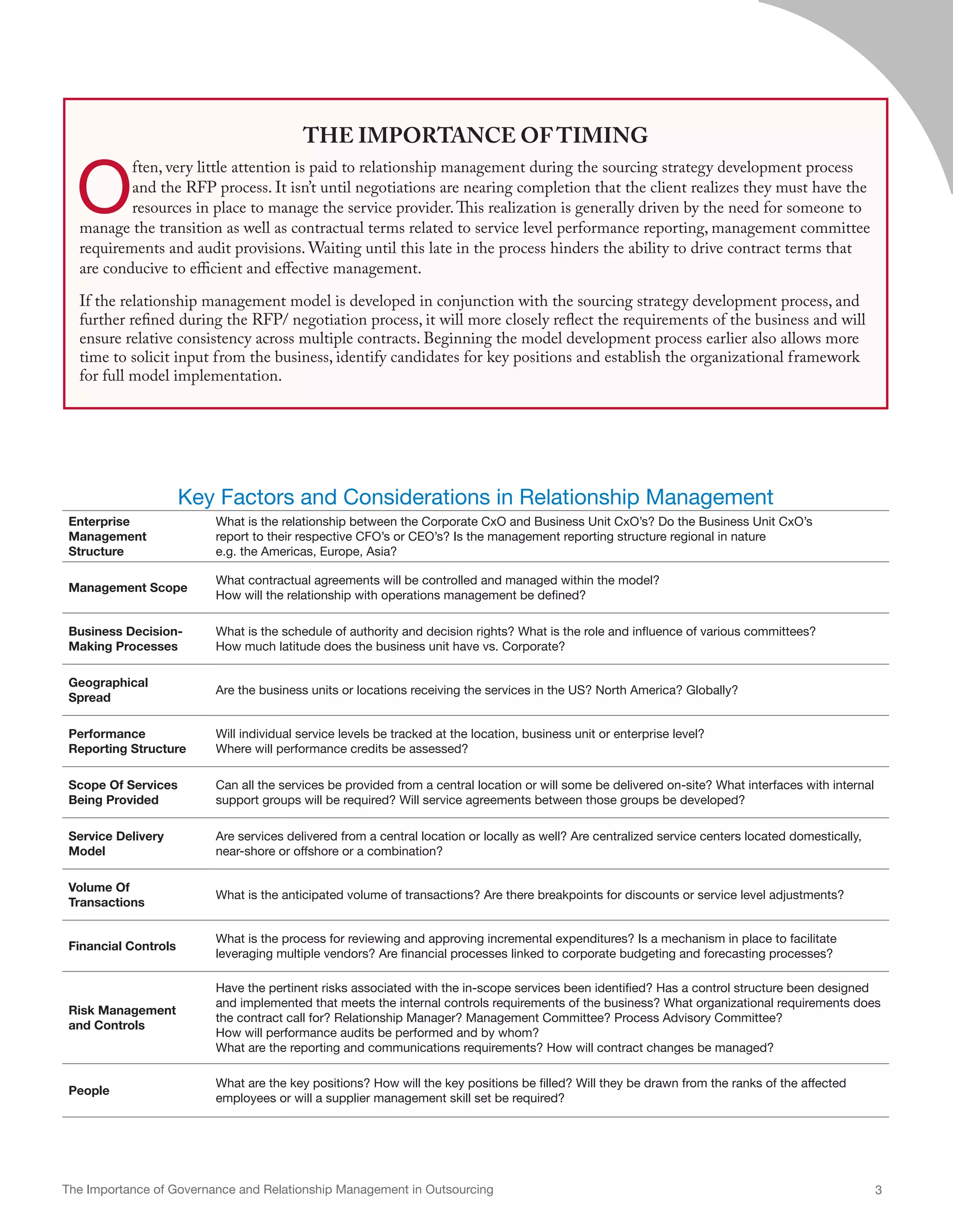 Governance and relationship management | PDF