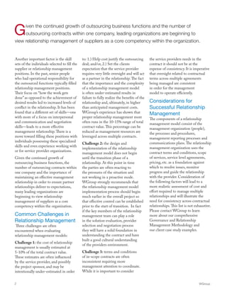 Governance and relationship management | PDF