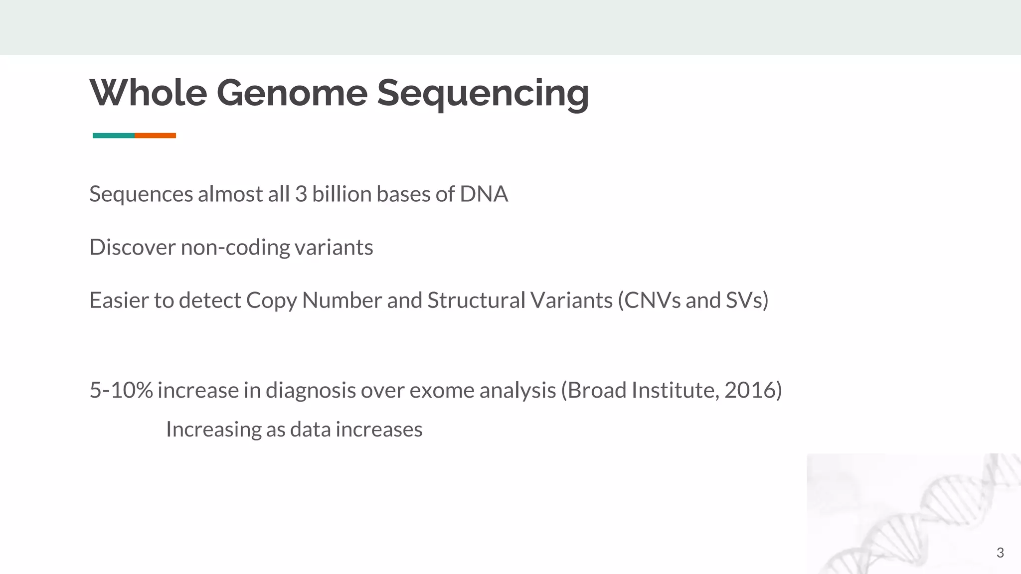 Whole Genome Sequencing Analysis | PPTX