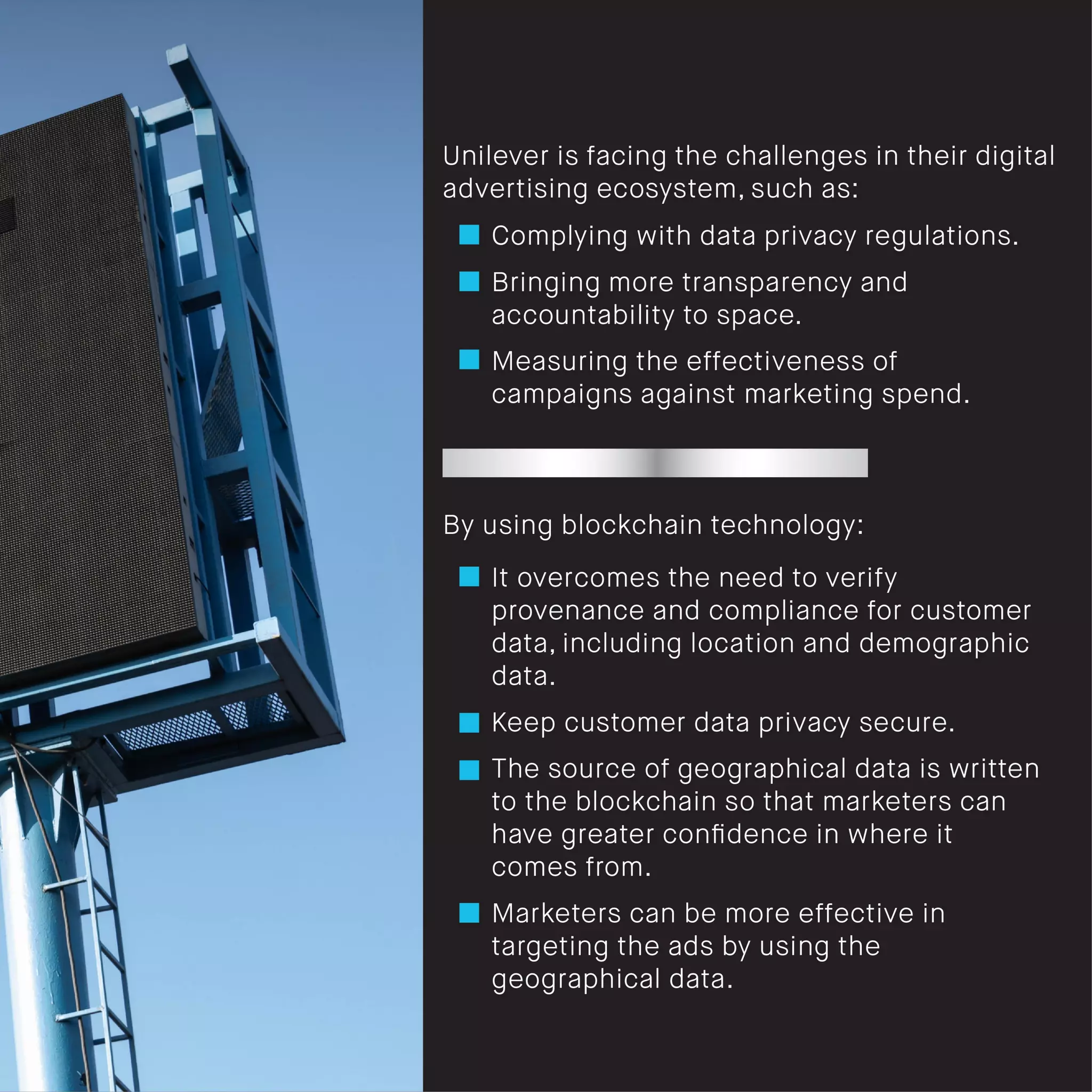 Unilever uses blockchain | PDF