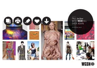 Wgsn fontis launch | PDF