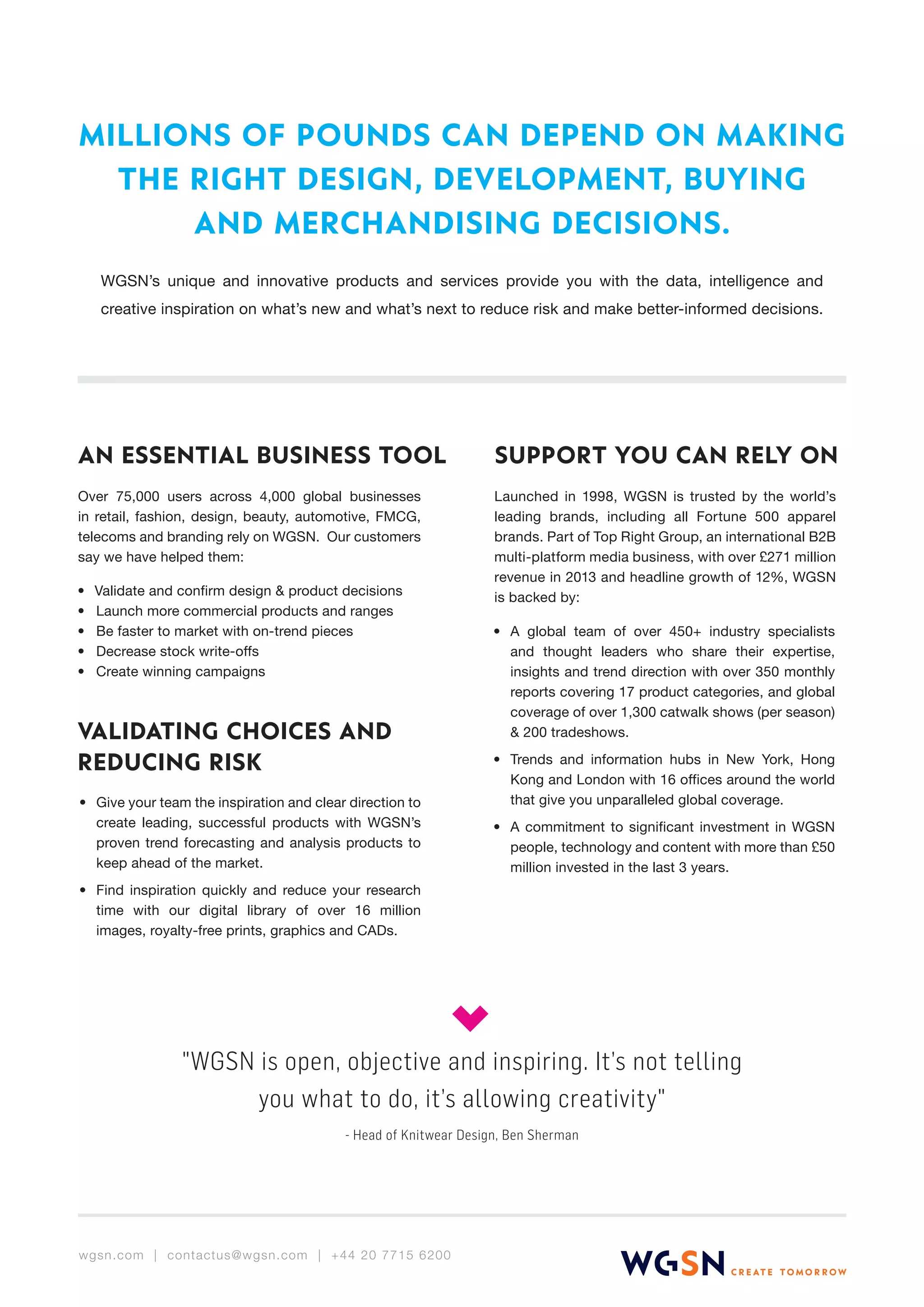 WGSN - Trend | PDF