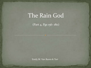 The Rain God Presentation | PPT