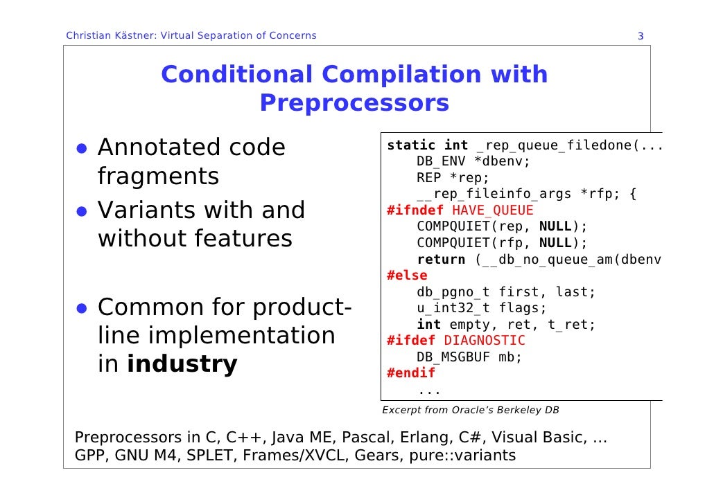 Virtual Separation of Concerns