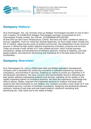 Webgen Technologies Pvt. Ltd. | PDF