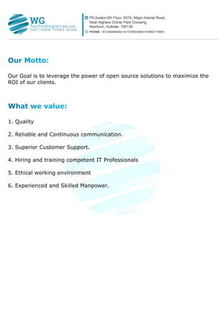 Webgen Technologies Pvt. Ltd. | PDF