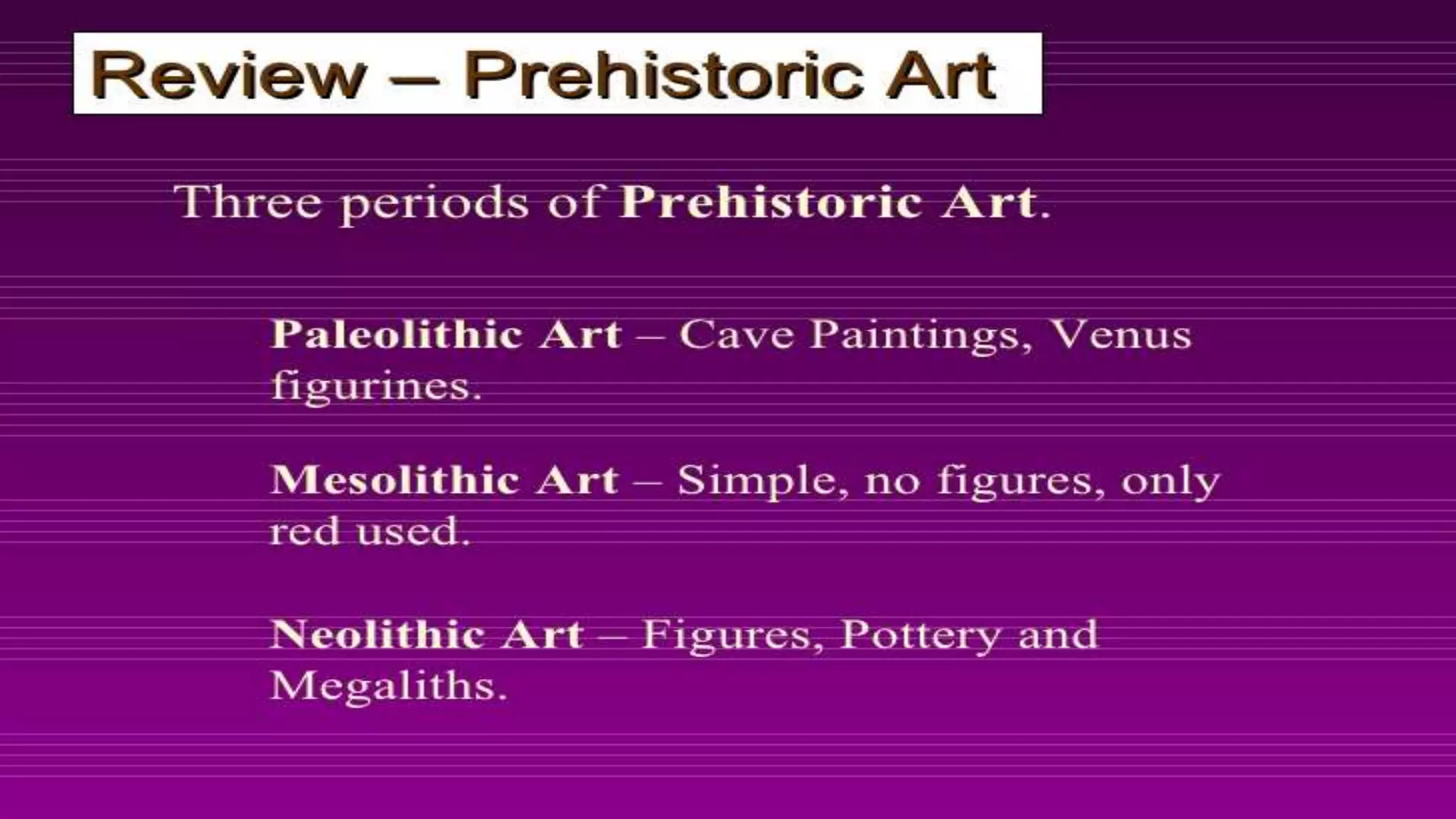 Pre-History | PPTX