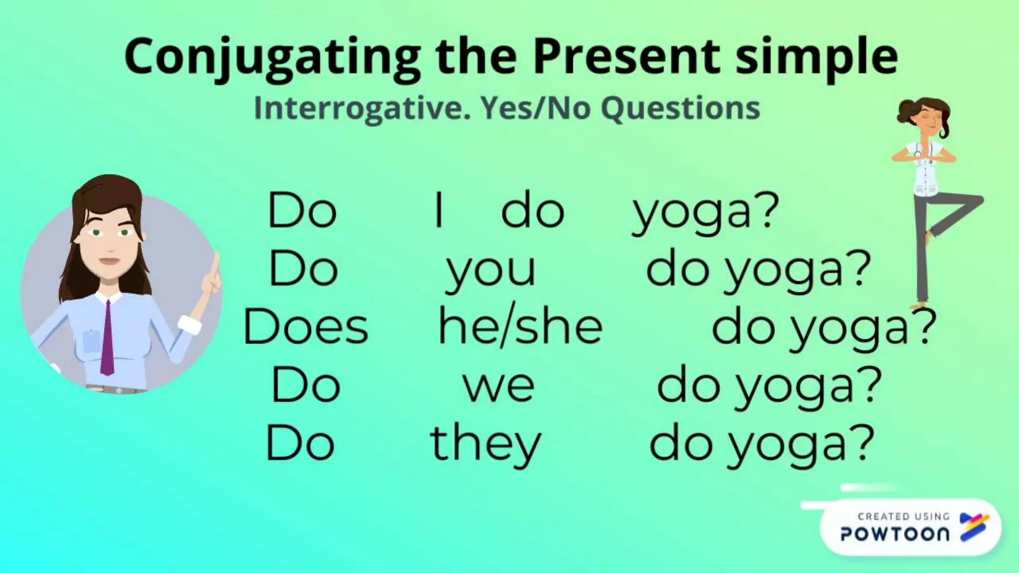 Wh and yes-no questions in simple present. | PPTX