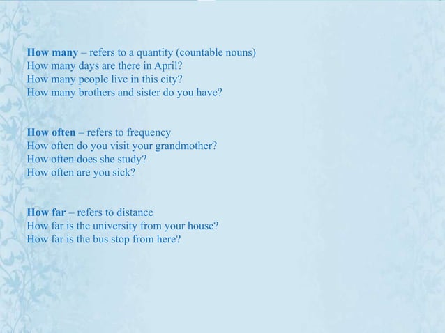 Wh question in english and arabic language | PPTX | Islam | Religion ...