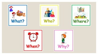 WH Question words - Fun activities | PPTX